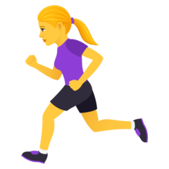 🏃‍♀️ Woman Running Emoji