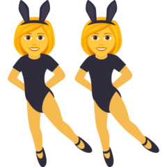Women with Bunny Ears Emoji | Emoji Women with Bunny Ears Meaning