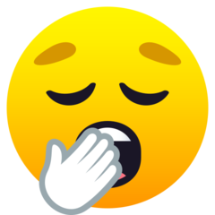 Yawning Face Emoji | Emoji Yawning Face Meaning