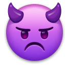 Angry Face with Horns Emoji | Imp Emoji | Angry Face Horns Meaning