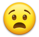 Anguished Face Emoji | Emoji Anguished Face Meaning