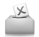🗳️ Ballot Box with Ballot Emoji