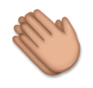👏🏽 Clapping Hands Sign: Medium Skin Tone Emoji