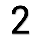 2️ Digit Two Emoji