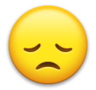 Disappointed Face Emoji | Emoji Disappointed Face Meaning