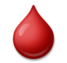 🩸 Drop of Blood Emoji