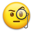 🧐 Face with Monocle Emoji