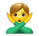 🙅‍♂️ Man Gesturing No Emoji