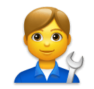 Man Mechanic Emoji | Emoji Man Mechanic Meaning