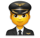 Man Pilot Emoji | Emoji Man Pilot Meaning