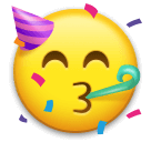 Partying Face Emoji | Emoji Partying Face Meaning