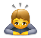 Person Bowing Emoji | Emoji Person Bowing Meaning