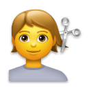 Person Getting Haircut Emoji | Emoji Person Getting Haircut Meaning