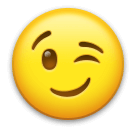Winking Face Emoji | Winking Smiley Face Emoji
