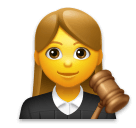 👩‍⚖️ Woman Judge Emoji