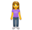🧍‍♀️ Woman Standing Emoji
