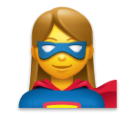 🦸‍♀️ Woman Superhero Emoji
