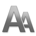Decrease Font Size Symbol Emoji