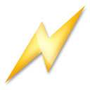 Lightning Mood Emoji