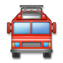 Oncoming Fire Engine Emoji