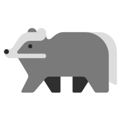 🦡 Badger Emoji