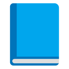 📘 Blue Book Emoji