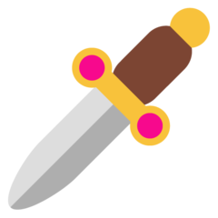 🗡️ Dagger Knife Emoji