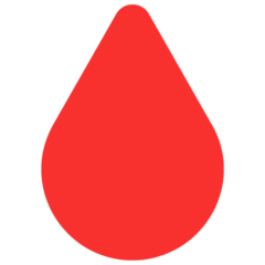 🩸 Drop of Blood Emoji