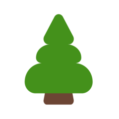 🌲 Evergreen Tree Emoji