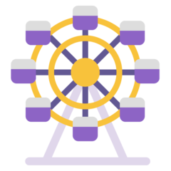 🎡 Ferris Wheel Emoji