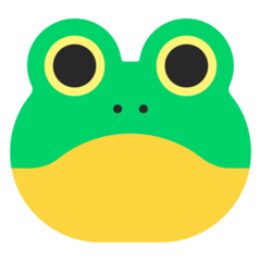 🐸 Frog Face Emoji