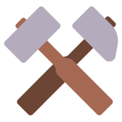 ⚒️ Hammer and Pick Emoji