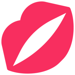Kiss Mark Emoji | Kiss Mark / Lips Emoji Meaning