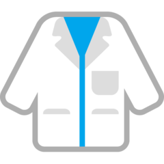Lab Coat Emoji | Emoji Lab Coat Meaning