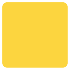 🟨 Large Yellow Square Emoji
