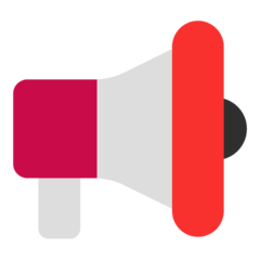 📢 Public Address Loudspeaker Emoji