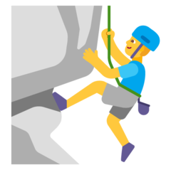 🧗‍♂️ Man Climbing Emoji