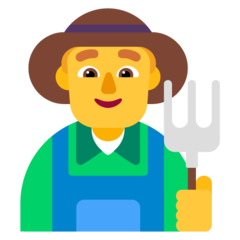 Man Farmer Emoji | Emoji Man Farmer Meaning