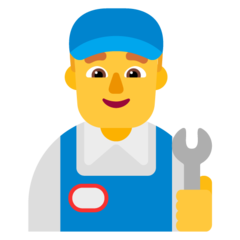 Man Mechanic Emoji | Emoji Man Mechanic Meaning