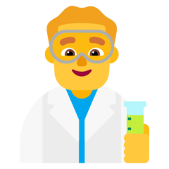👨‍🔬 Man Scientist Emoji