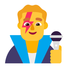 Man Singer Emoji | Emoji Man Singer Meaning