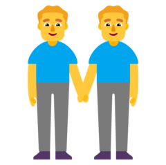 Men Holding Hands Emoji | Emoji Men Holding Hands Meaning