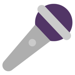 🎤 Microphone Emoji