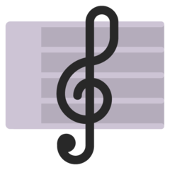 🎼 Musical Score Emoji