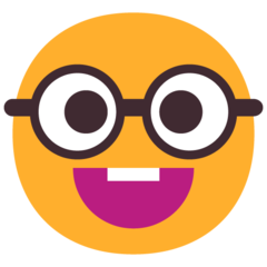 Nerd Face Emoji | Emoji Nerd Face Meaning