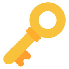 🗝️ Old Key Emoji