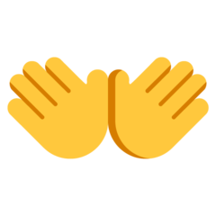 👐 Open Hands Sign Emoji