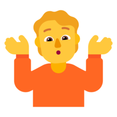 Person Shrugging Emoji | Emoji Person Shrugging Meaning