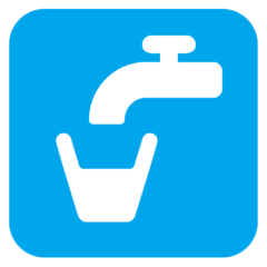 🚰 Potable Water Symbol Emoji