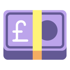 💷 Banknote with Pound Sign Emoji